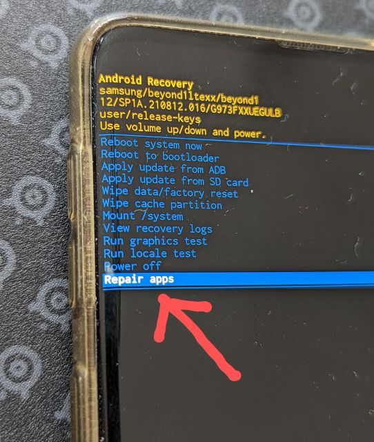 Samsung Galaxy Was Bedeutet Repair Apps Im Recovery Men 